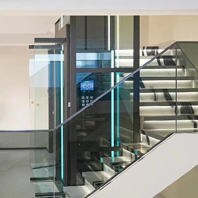China Gearless Traction Home Elevator – Up to 30 m Travel Height for sale
