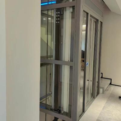 China Custom Gearless Home Elevator – 30 m Travel, Silent & Safe for sale
