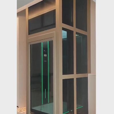 China Quiet Traction Home Elevator | Classic Single Swing Door for sale