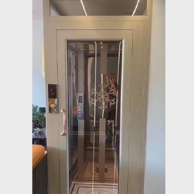 China Modern Traction Home Elevator | Lightweight Aluminium Frame for sale