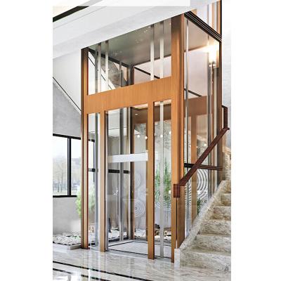 China Silent Gearless Traction Elevator for Homes – Up to 30 m Travel Height for sale
