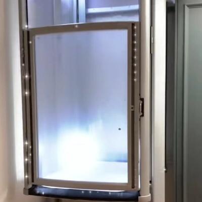 China 400 kg Glass Capsule Elevator – Space-Saving 2-Floor Home Lift for sale