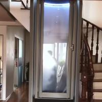 China Hydraulic Glass Capsule Elevator – Compact 2-Person Home Lift for sale