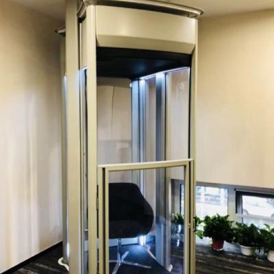 China Custom Glass Capsule Elevator – Luxury 2-Floor Home Lift for sale