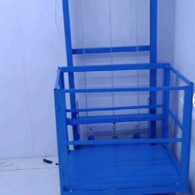 China Custom Hydraulic Cargo Lift with Safety Interlock Protection for sale