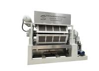 China Paper Molding 5by8 Fully Automatic Egg Tray Machine With Metal Dryer for sale