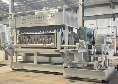 China Paper Pulp Egg Tray Forming Machine 5x8 Rotary 6000pcs/h 120kw for sale