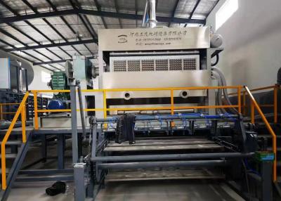 China 4 Workers Six Dryer Layers Pulp Egg Tray Machine 4500 Pieces Per Hour for sale