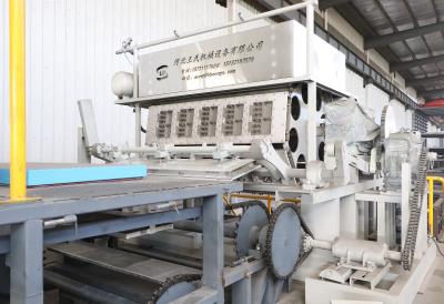 China Waste Paper Egg Tray Production Line 5000pcs/hr Pulp Molding Egg Carton Machine 110kw for sale