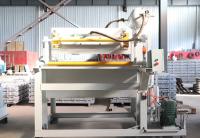 China 1000pcs/hr Semi-Auto Egg Tray Molding Machine 6 Times/Min Waste Paper Bagasse Straw for sale