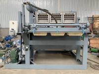 China 1000 Pcs/Hr Small Scale Egg Carton Making Machine Sun Drying Without Dryer for sale