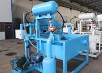 China Semi Automatic Egg Tray Machine 1000pcs/hr Carbon Steel Recycle Paper for sale