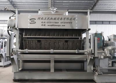 China Rotary 5x8 Sides Pulp Egg Tray Machine 6000 Pcs/Hr with Metal Dryer for sale