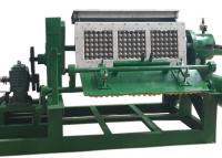 China 3 By 4 Rotary Small Egg Tray Making Machine 2000 Piece /H 30kw for sale