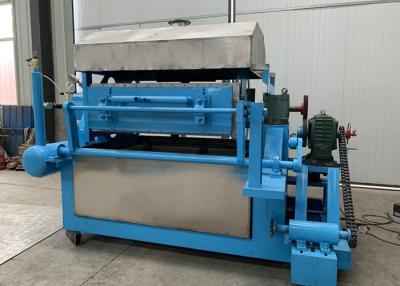 China Aluminum Egg Tray Production Line 3000pcs/h Paper Pulp Molding Machine 80kw for sale
