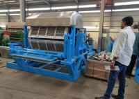 China Semi Automatic Egg Tray Machine 3000 Pcs Per Hour 15 Times Per Minute for sale