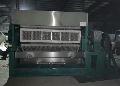 China 6000pcs/H Paper Egg Tray Machine 2400x1850x2500mm CE Certified Automatic Pulp Molding for sale