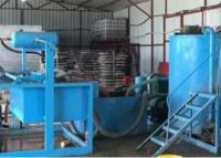 China 3pcs Pulp Semi Automatic Egg Tray Machine 0.13t/H Waste Paper Consume for sale