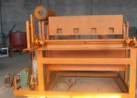 China Newspaper 1500 Pcs/Hr Pulp Egg Tray Machine Semi Automatic 1 By 4 Type for sale