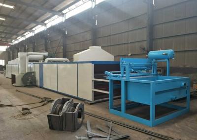 China 1500 Pcs/Hr LPG Fully Automatic Egg Tray Machine With Single Layer Metal Dryer for sale