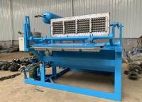 China 1500 Pcs Per Hour Egg Tray Pulp Molding Machine 200kg Hr Water Consumption 380V for sale