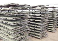 China Semi Automatic Egg Tray Machine 1000pcs/hr 28kw 1230x400mm Mold Size for sale