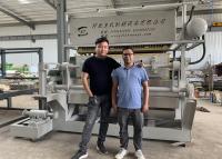China Wong's 4000 Pcs/Hr Egg Tray Vacuum Forming Machine 1490x470mm Template CE ISO for sale