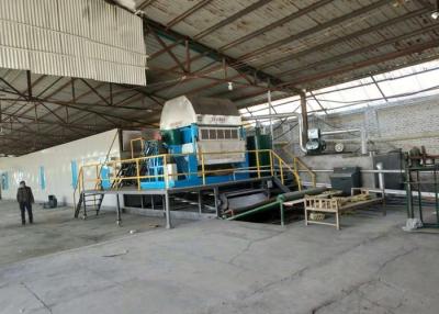 China Waste Paper Egg Tray Machine 7500pcs/H 3850x2550x2400mm CE for sale