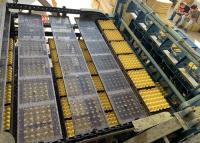 China 4 by 4 Rotary Egg Tray Production Line 20 Molds 1490x470mm with Dryer 3000 pcs/hr for sale