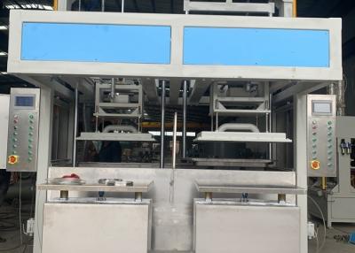China 1000 Pcs/Hr Egg Tray Molding Machine 6 Cycles/Min Semi-Auto Paper Pulp Molding Machine for sale
