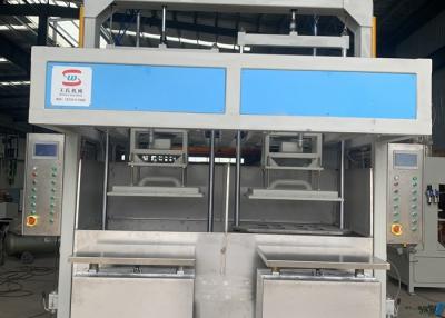 China 400 Pcs Hr Egg Carton Making Machine 25kw 2 Table Mold Paper Pulp Molding Equipment for sale