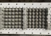 China PA-60GF Aluminum Egg Carton Mold 6 Holes European Standard for Pulp Molding for sale