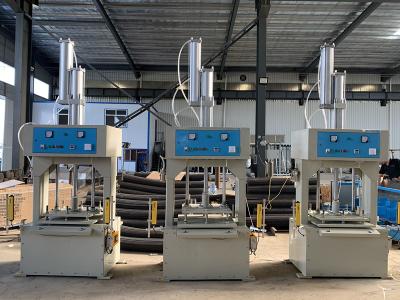 China Egg Carton Hot Press Shaping Machine 8 Ton Pressure 300-500 Pcs Per Hour for sale