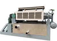 China Small Home Business 380V Egg Tray Production Line 2000pcs/hr Air Drying Outside for sale