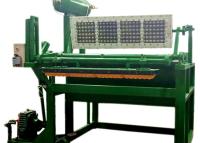 China Semi Automatic PLC Egg Carton Machine 700-1000 pcs/hr Small Pulp Natural Drying for sale