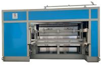 China 23 Times Per Minute Fully Automatic Egg Tray Machine 8 Sides 8000pcs/Hr Metallic Dryer for sale