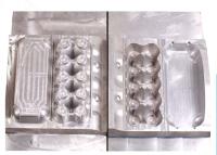 China Semi Automatic PLC Egg Carton Machine 700-1000 pcs/hr Small Pulp Natural Drying for sale