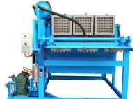 China 1 Side 1000 Pcs/Hr Semi Automatic Egg Tray Machine Dry Under Sun for sale