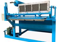China Semi Automatic PLC Egg Carton Machine 700-1000 pcs/hr Small Pulp Natural Drying for sale