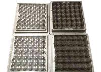 China 80kw Rotary 3000pcs/Hr Automatic Egg Tray Machine 4 By 4 for sale