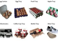 China 80kw Rotary 3000pcs/Hr Automatic Egg Tray Machine 4 By 4 for sale