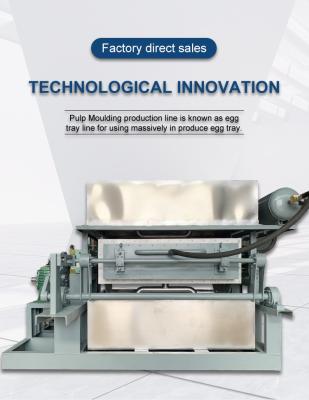 China Fully Automatic 80kw Egg Crate Making Machine Recycling Paper 3000pcs/h for sale