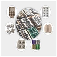 China Small Capacity Egg Crate Manufacturing Machine Pulp Molding 1000pcs/Hr for sale