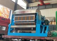 China Full Automatic Paper Pulp Egg Crate Making Machine 6000pcs/h Aluminum Mold for sale