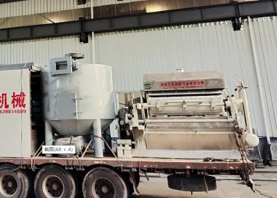 China Full Automatic Egg Tray Machine 6000pcs/h 160kw Single Layer Brick Oven Dryer for sale