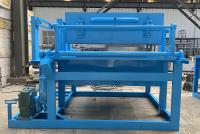 China Semi Automatic Paper Egg Tray Making Machine 1500pcs per Hour Small Scale Pulp Molding for sale