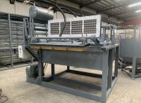 China Semi Automatic Paper Egg Tray Machine 1000pcs/hr 3 Mold Small Recycled for sale