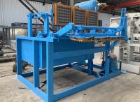 China Semi Automatic Egg Tray Making Machine 1000 Pcs/Hr Waste Paper Pulp Molding for sale