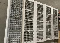China Waste Paper Egg Tray Moulded Pulp Matched Egg Tray Making Machine for sale