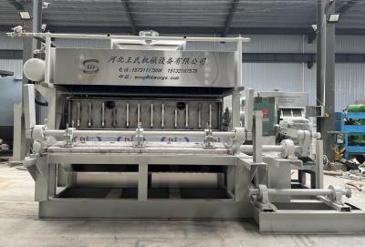 China Paper Egg Tray Forming Machine 4-8 Rotary 6000pcs/h 120kw for sale